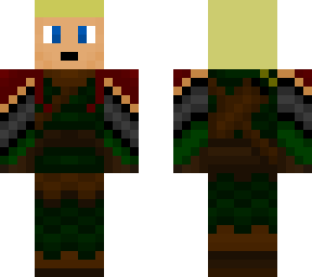 Elfo Rubio | Minecraft Skin