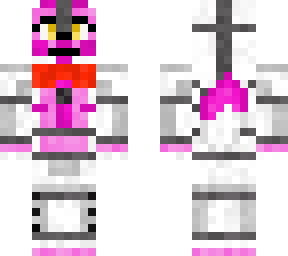 Funtime Foxy FEMALE VERSION | Minecraft Skin