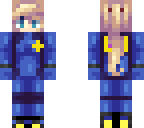 Zero Suit Samus | Minecraft Skin