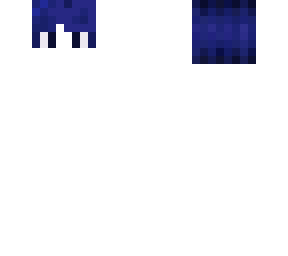 Male Hair Template (Indigo) | Minecraft Skin