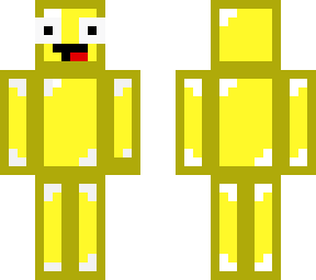 Yellow Derpy Skeppy | Minecraft Skin