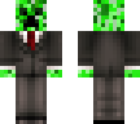 Creeper in a Suit | Minecraft Skin
