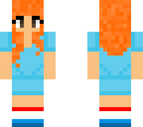 Rosie Anderson (Caillou(GoAnimate)) (SUMMER LOOK) | Minecraft Skin