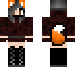 Furry Fox Girl | Minecraft Skins