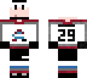 Nathan MacKinnon | Minecraft Skin
