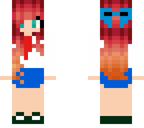School Uniform Alya | Minecraft Skin