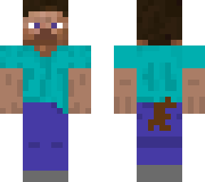 Steve has bowel disease | Minecraft Skin