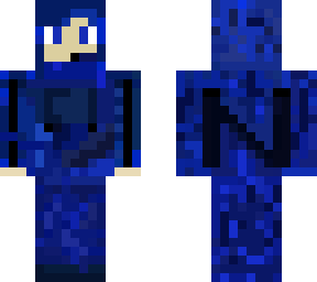 Blue Camo Gamer Boy | Minecraft Skin