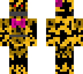 Nightmare Fredbear | Minecraft Skin