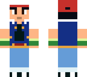 ash ketchum | Minecraft Skins