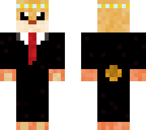 Formal Hamster King | Minecraft Skin