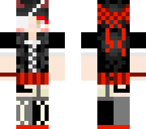 Goth Devil Girl | Minecraft Skin