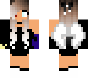 half angel half demon girl | Minecraft Skins