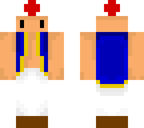 Toad From Mario | Minecraft Skin