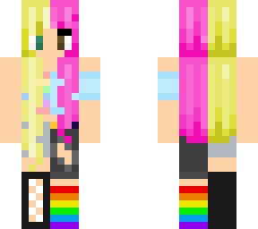 Two people one body (read desc) | Minecraft Skin