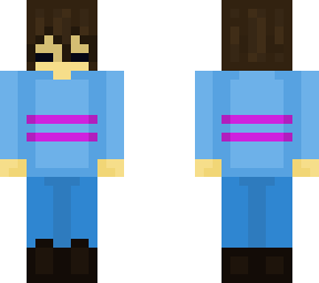 UnderTale Frisk | Minecraft Skin