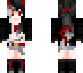 a Cute imp girl | Minecraft Skin