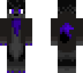 Black wolf | Minecraft Skin