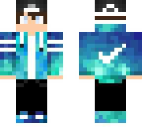 Blue nike boy | Minecraft Skin