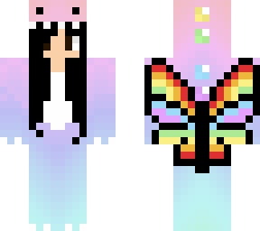 BUTTERFLY GIRL | Minecraft Skin