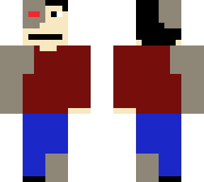 Cyborg Nick | Minecraft Skin