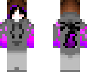 ender wolf girl | Minecraft Skins