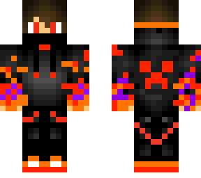 fire hoodie boy | Minecraft Skin