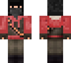 my heavy loadout from tf2 | Minecraft Skin