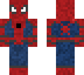 Spiderman Stark suit | Minecraft Skin