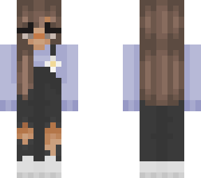 ash and Ari matching flower skins | Minecraft Skin