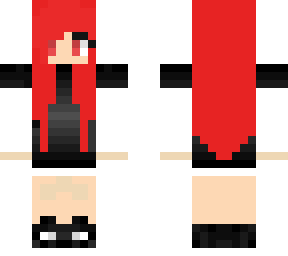 Skin de ruiva nao fui que fiz atencao | Minecraft Skin