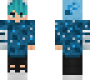 The Blue Meteor | Minecraft Skin