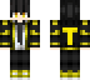 Yellow Gamer | Minecraft Skin