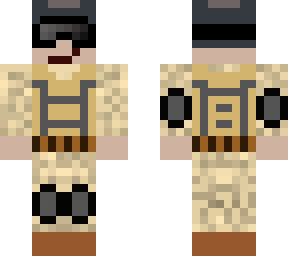 Desert soldier | Minecraft Skin