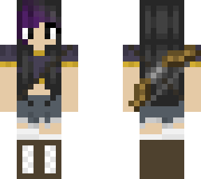 Shadow Girl | Minecraft Skin