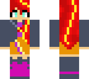 sunset shimmer | Minecraft Skins