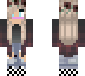 Blushing girl | Minecraft Skin