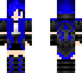 Dark Ninja Girl | Minecraft Skin