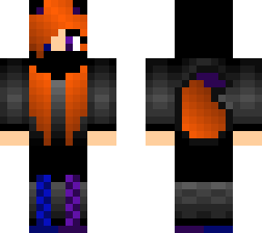 Night Dark Wolf | Minecraft Skin