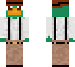 Perry The Platypus | Minecraft Skins