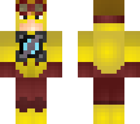 Kid Flash WITH TACHYON ENHANCER | Minecraft Skin