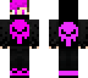 Purple Skull | Minecraft Skin