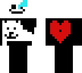 Toby Fox/ soul / sans | Minecraft Skin
