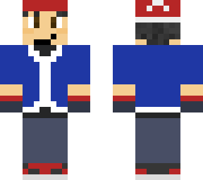 ash ketchum kalos | Minecraft Skins