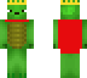 derp king turtle | Minecraft Skin