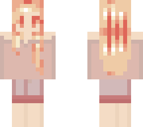Fire hair | Minecraft Skin