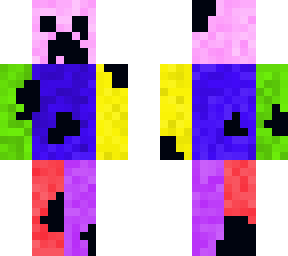 Melting creeper | Minecraft Skin