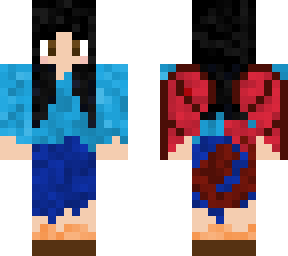 ash, the deformed dragon | Minecraft Skin