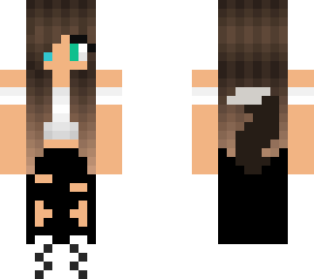 Cute werewolf girl | Minecraft Skin