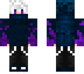 Fogo roxo | Minecraft Skin